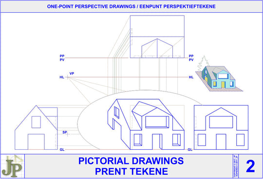 Pictorial Drawings 2 - One-Point Perspective – JPEGD